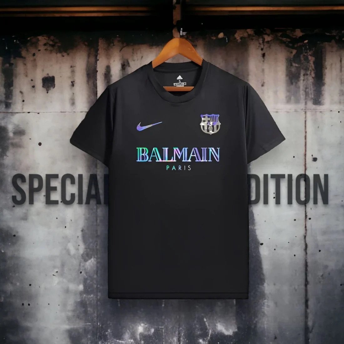 Camiseta FC Barcelona edición especial BALMAIN PARÍS 2024-2025 ...